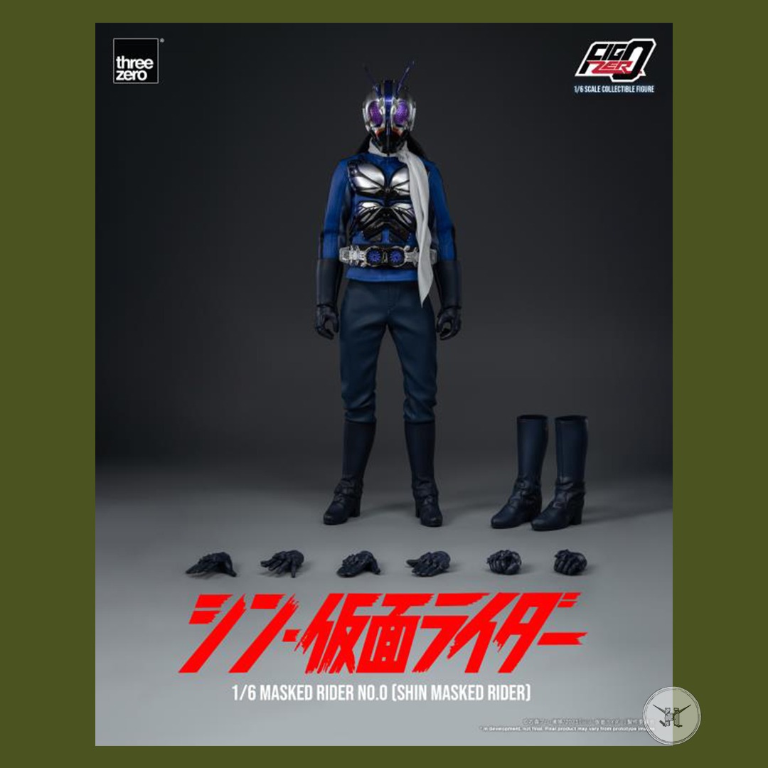 PRE-ORDER!! FigZero 1/6 Masked Rider No.0 (SHIN MASKED RIDER), Hobbies ...