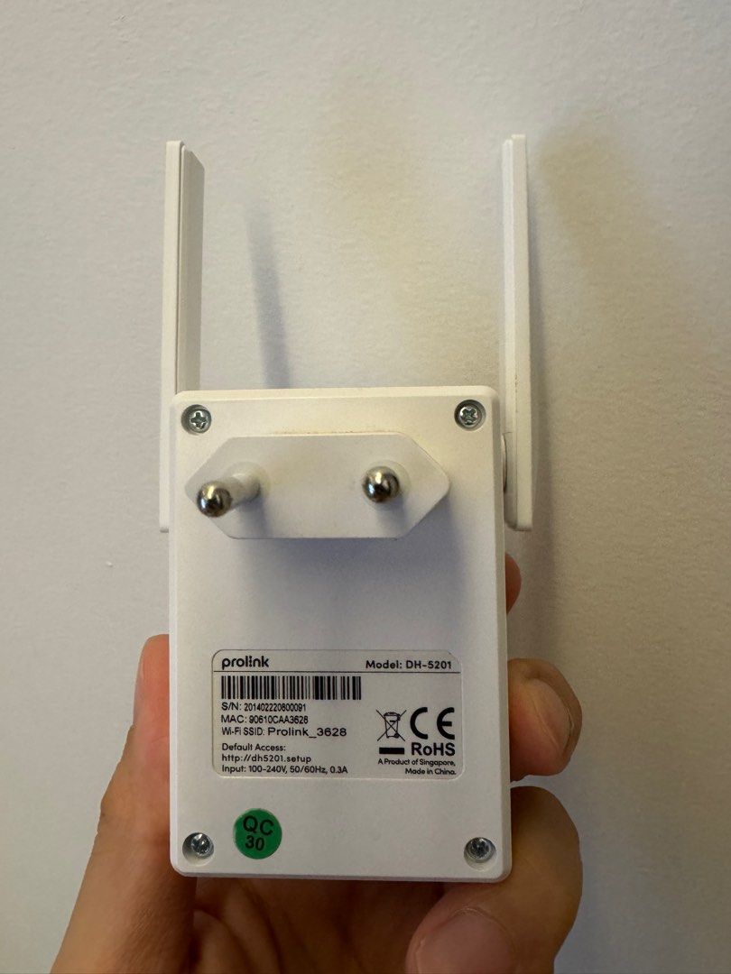 Prolink Dual Band Wi Fi Ac Extender Computers Tech Parts Accessories Networking On