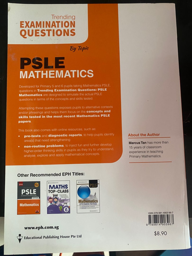 Psle Question And Answer Hobbies And Toys Books And Magazines Textbooks