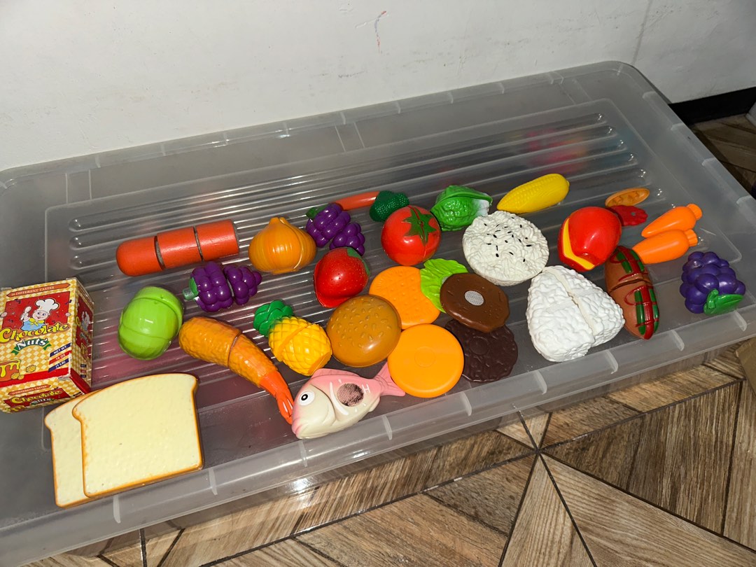 Random Foods for Kitchen Set, Hobbies & Toys, Toys & Games on Carousell