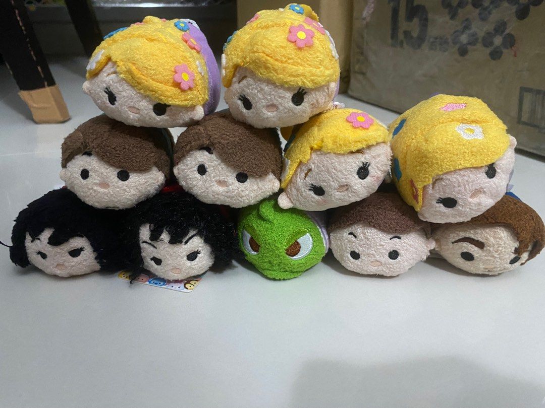 Rapunzel tangled tsum tsum set, Hobbies & Toys, Toys & Games on Carousell