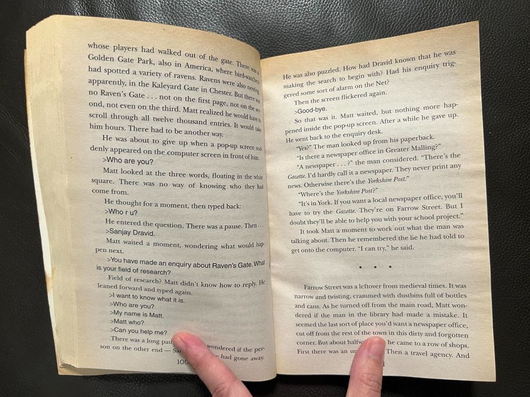 【原文書】Raven's Gate (Gatekeepers)（烏鴉之門）二手書, 興趣及遊戲, 書本及雜誌, 小說和非小說在旋轉拍賣