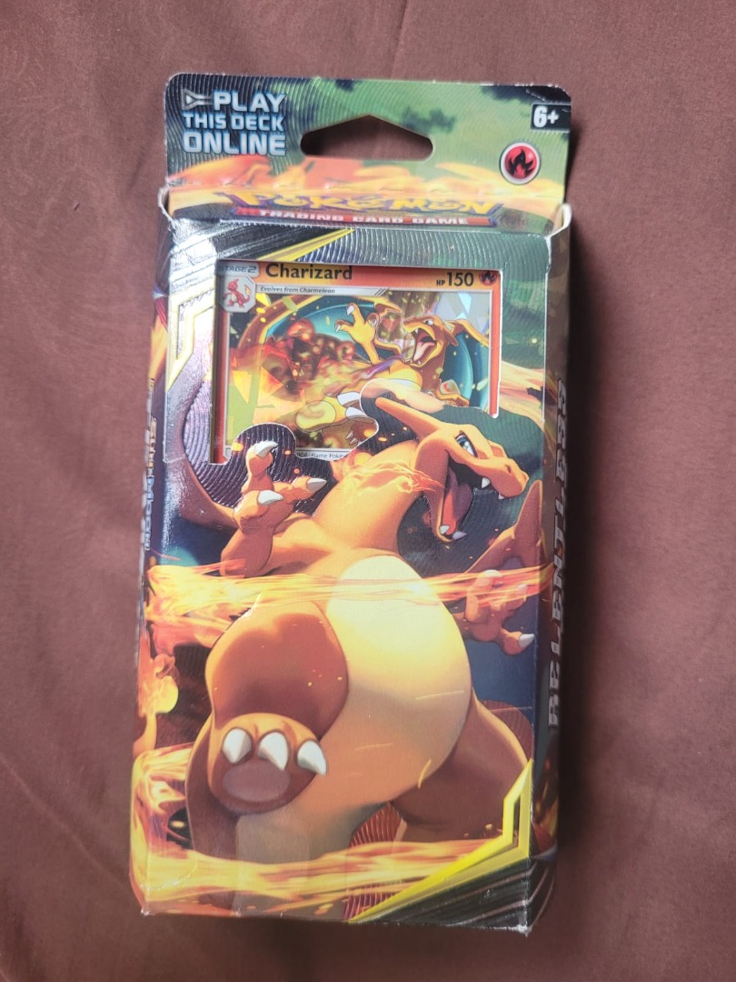 Relentless Flame Charizard Theme Deck - Team Up Expansion, Hobbies ...