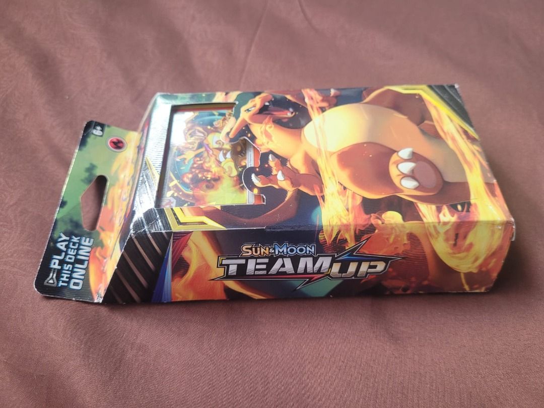 Relentless Flame Charizard Theme Deck - Team Up Expansion, Hobbies ...