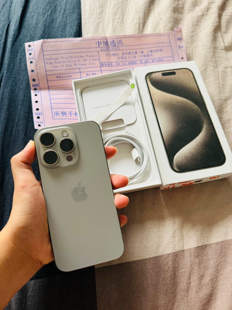 Sale or Swap Iphone 15 pro (NOT MAX) 256gb Factory unlocked Dual ...