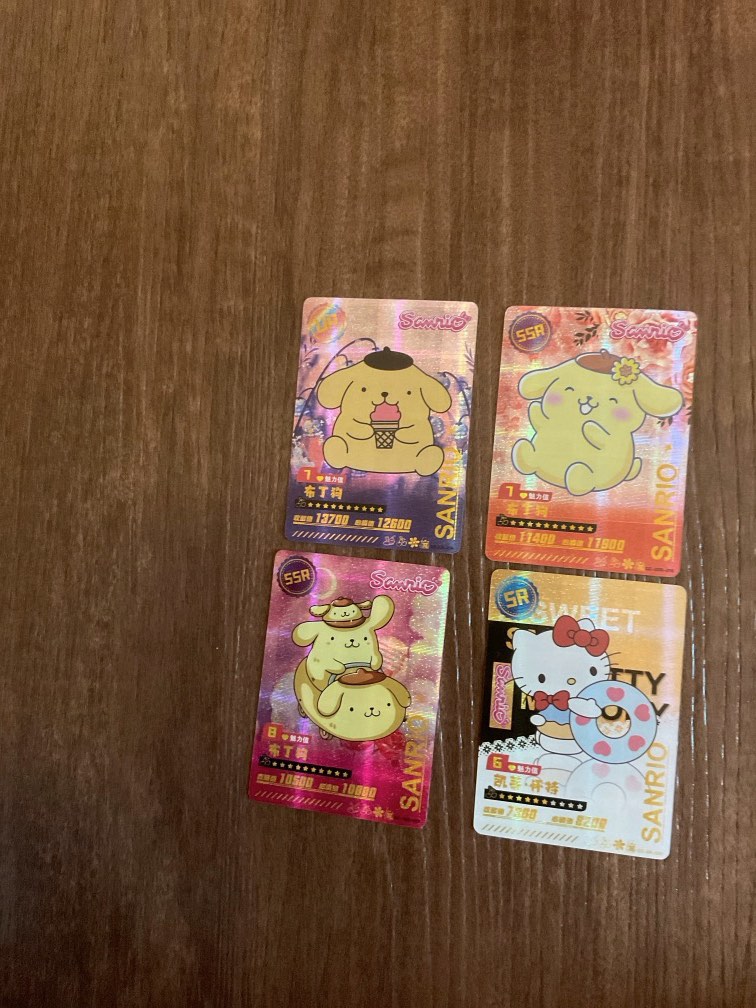 Sanrio cards, Hobbies & Toys, Toys & Games on Carousell