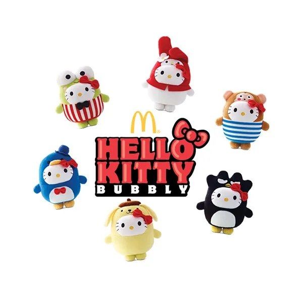 Sanrio 2014 Mcdonald’s x Hello Kitty Bubbly World 40th Anniversary ...