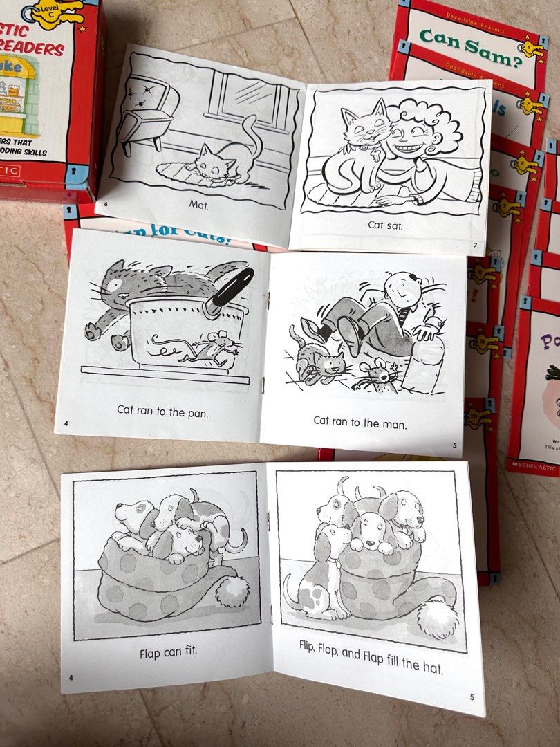 Scholastic easy to read decodable reader, 20 books, Hobbies & Toys ...