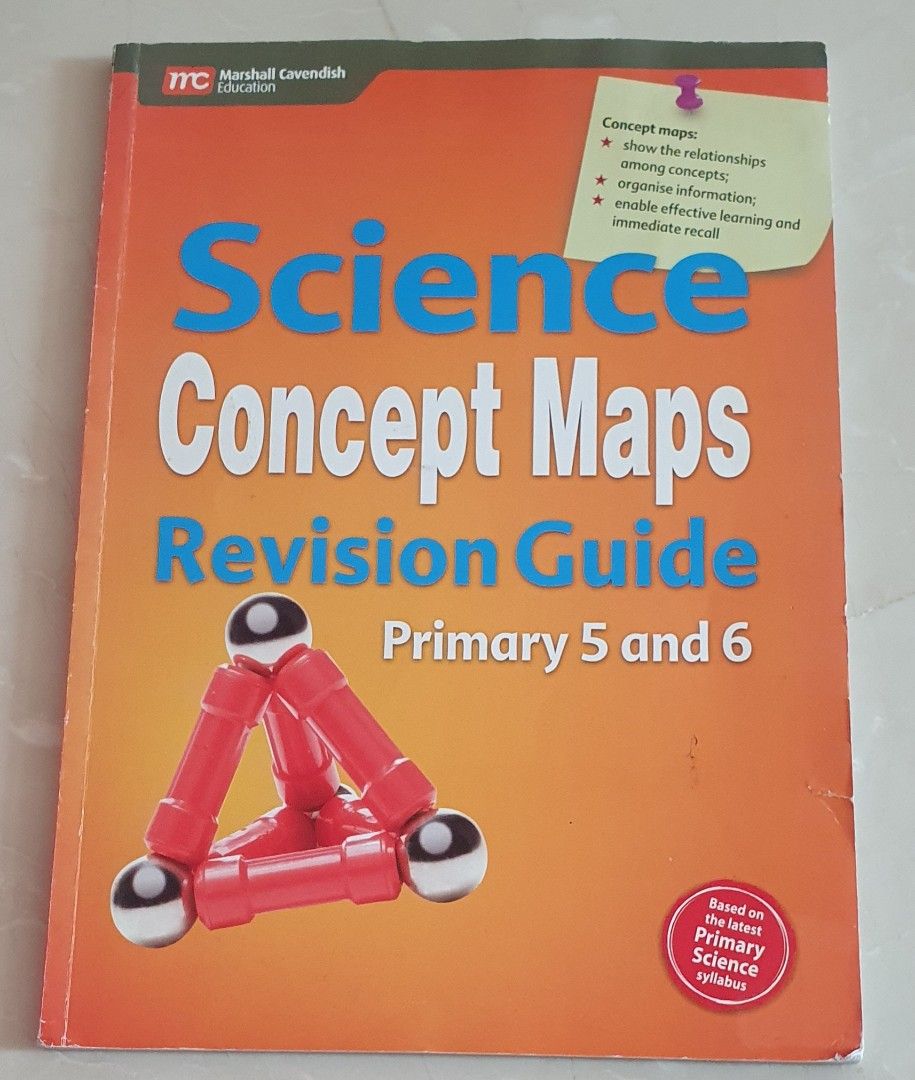 Science Concept Maps Revision Guide for Primary 5 and 6, Hobbies & Toys ...
