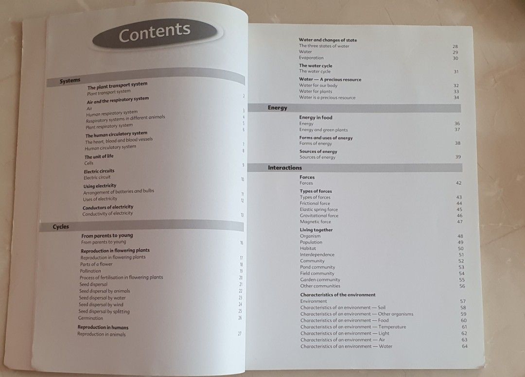 Science Concept Maps Revision Guide for Primary 5 and 6, Hobbies & Toys ...