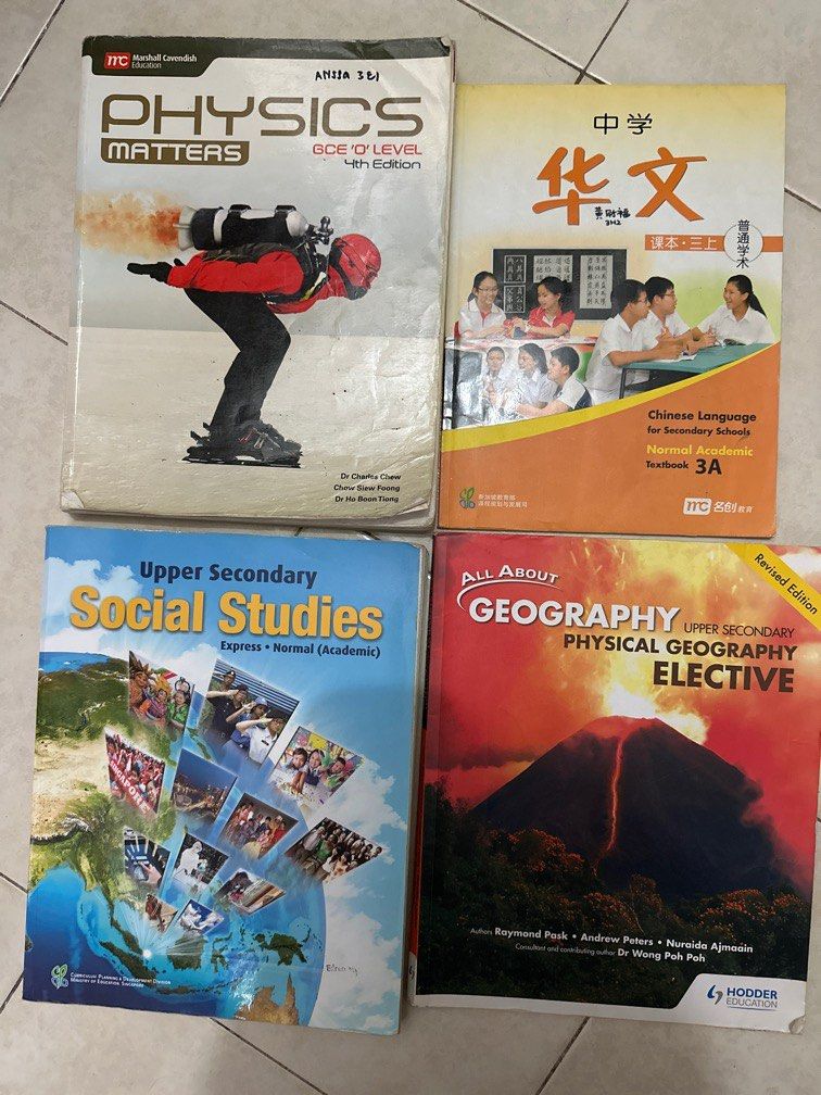 Secondary school textbooks, Hobbies & Toys, Books & Magazines ...