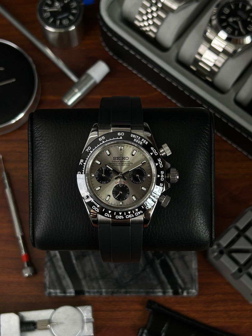 Seiko Daytona Cosmograph Ghost Mod in 40mm Casing, Men's Fashion ...