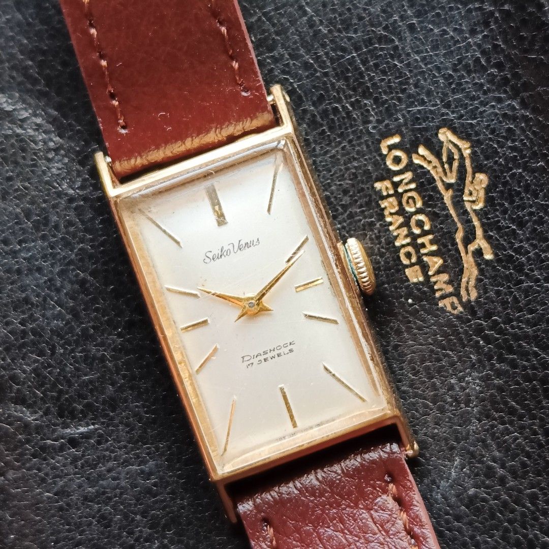 Seiko Venus Ladies Manual Wound Mechanical Watch, Women's Fashion ...