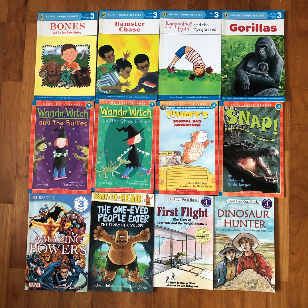 (Level 3) Set of 12 Puffin Young Readers Level 3, Scholastic Reader ...