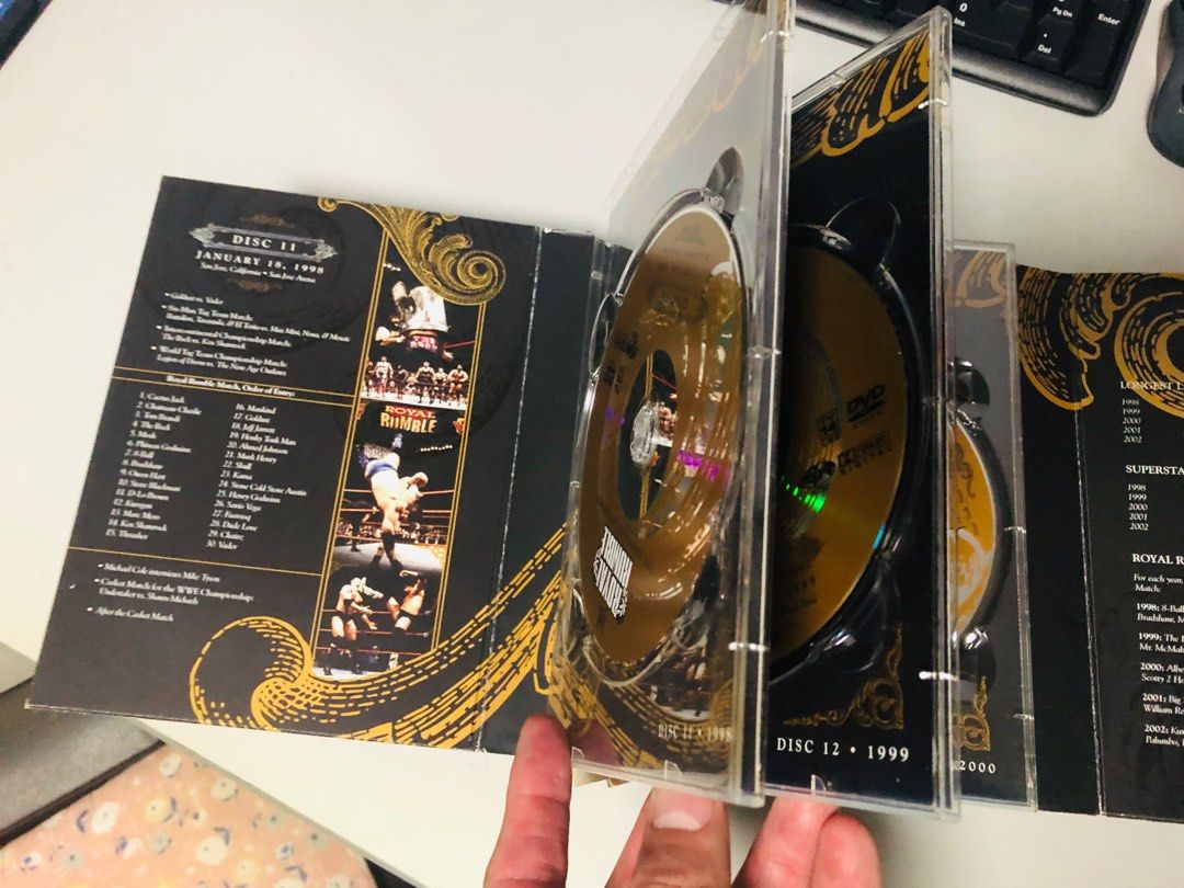 (SET of 3 Boxset) WWE Royal Rumble 1993 to 2007 DVD Complete Anthology ...