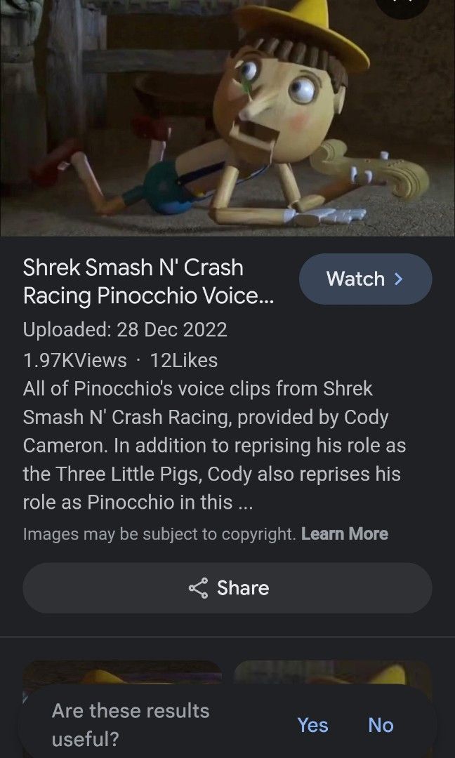 Pinocchio Shrek 2