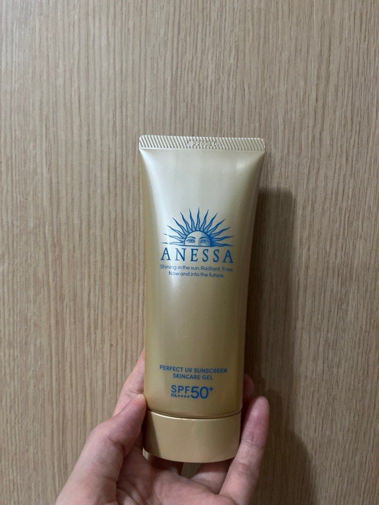 Shiseido Anessa Perfect UV Sunscreen Skincare Gel SPF50+ PA++++ 90g, Beauty & Personal Care ...