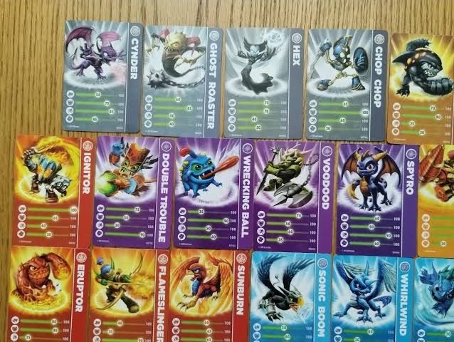 Skylanders Trading Cards, Hobbies & Toys, Toys & Games on Carousell