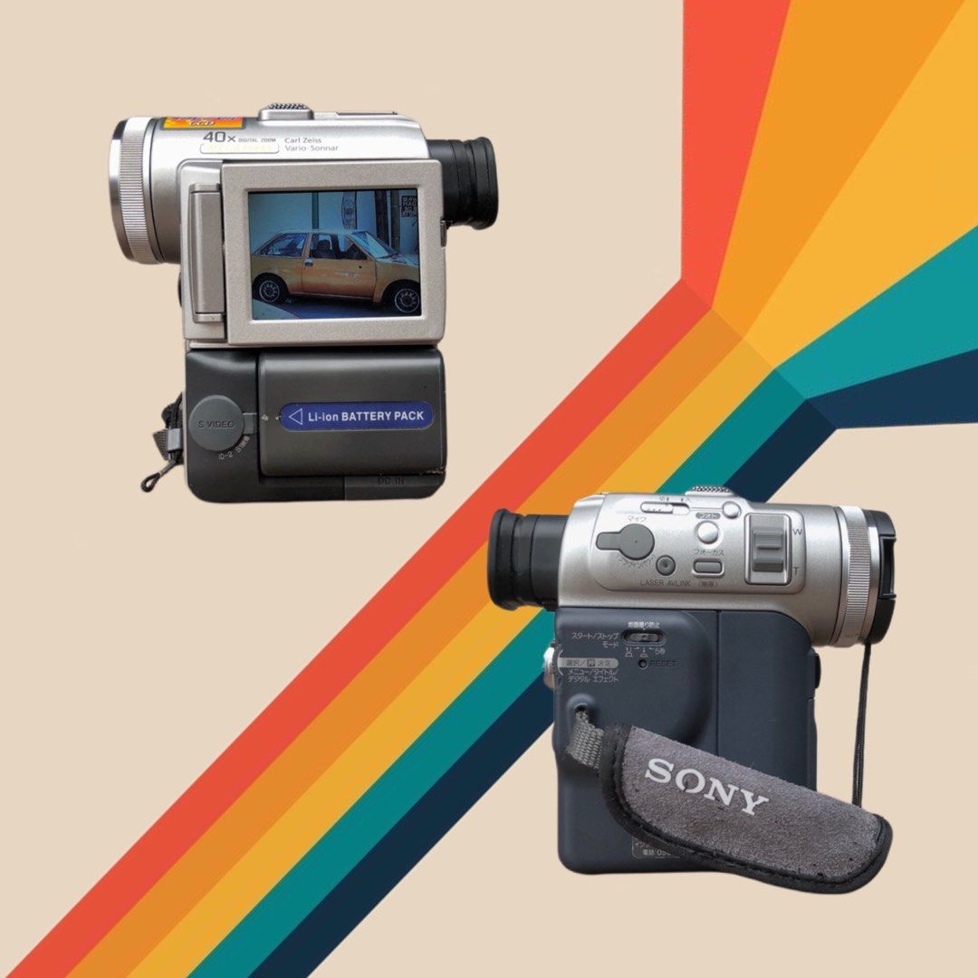 SONY DCR-PC100 Rare Mini DV Camcorder, Photography, Video Cameras on ...