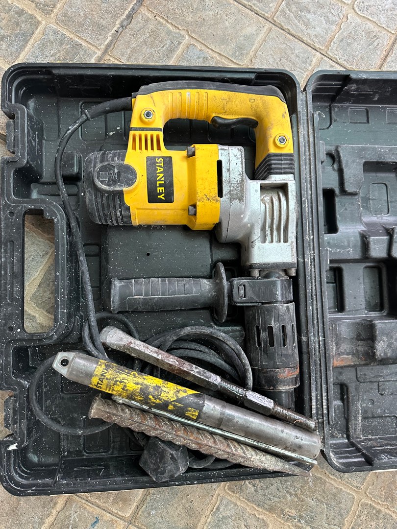 Stanley demolition hammer, Furniture & Home Living, Home Improvement ...
