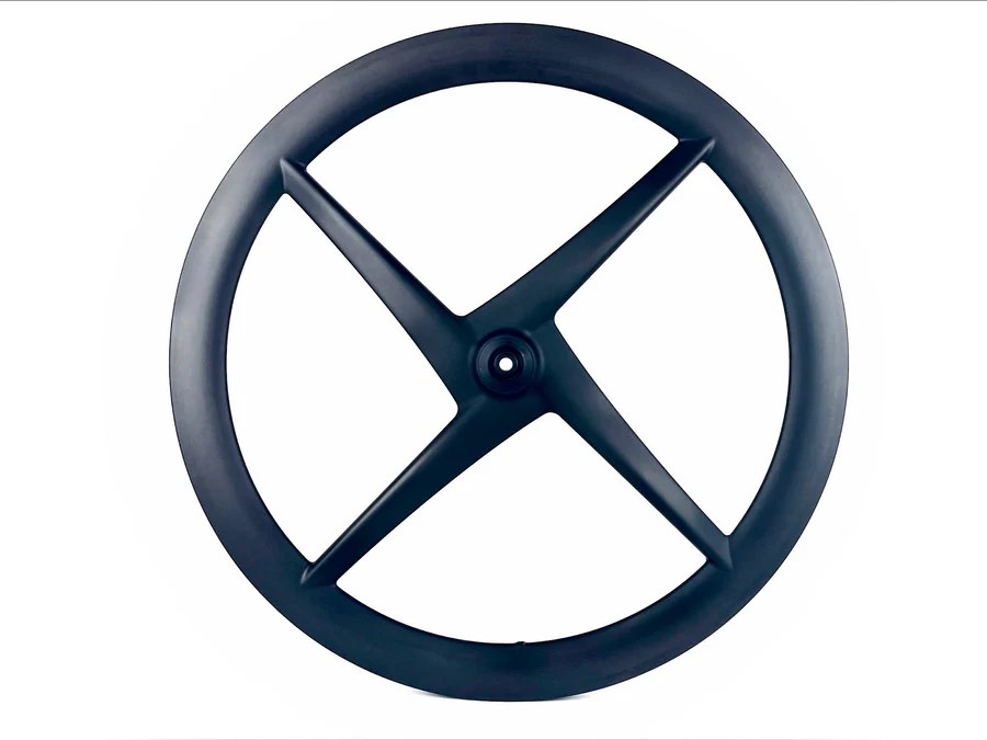 Stiffi Carbon 4spoke aerospoke Trispoke Wheel, Sports Equipment ...