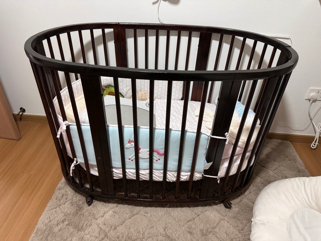 Stokke Sleepi Cot, Babies & Kids, Baby Nursery & Kids Furniture, Cots ...