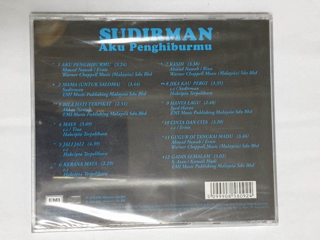 Sudirman - Aku Penghiburmu, Hobbies & Toys, Music & Media, CDs & DVDs ...