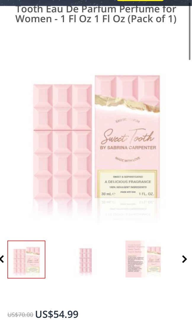 SWEET TOOTH PERFUME, Beauty & Personal Care, Fragrance & Deodorants on ...