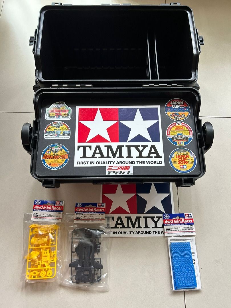 Tamiya Chassis (VS, TZ-X), Brake set, and Carry Pit for Sale, Hobbies ...