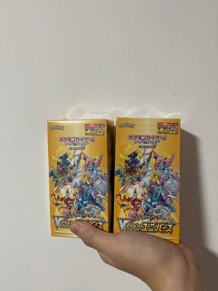 Tcg Jap Pokemon Vstar Universe Booster Box Sealed with shrink s12a, Hobbies & Toys, Toys & Games ...