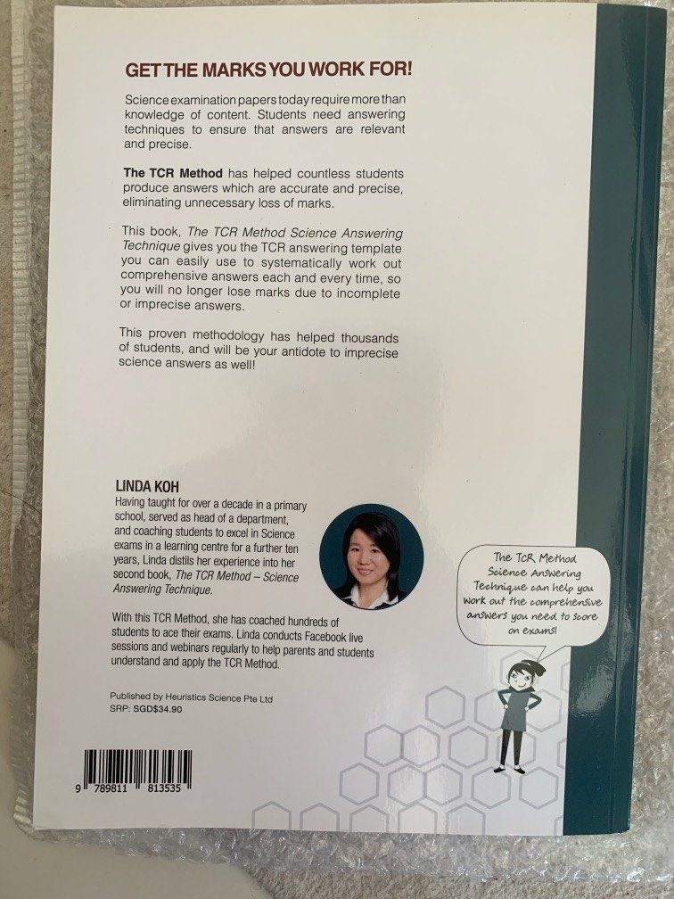 TCR science answering techniques, Hobbies & Toys, Books & Magazines, Assessment Books on Carousell