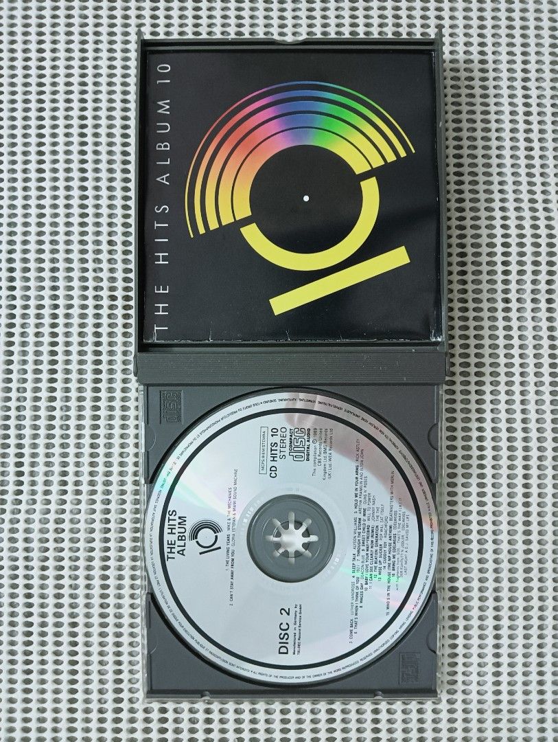 The Hits Album 10 - Various Artists Double CD 1989 (Made By West ...