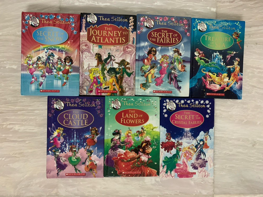 Thea Stilton collection (7 books, hardcover), Hobbies & Toys, Books ...