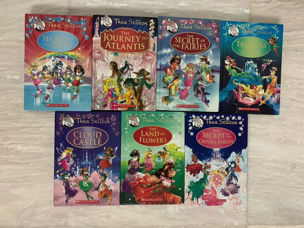 Thea Stilton collection (7 books, hardcover), Hobbies & Toys, Books ...