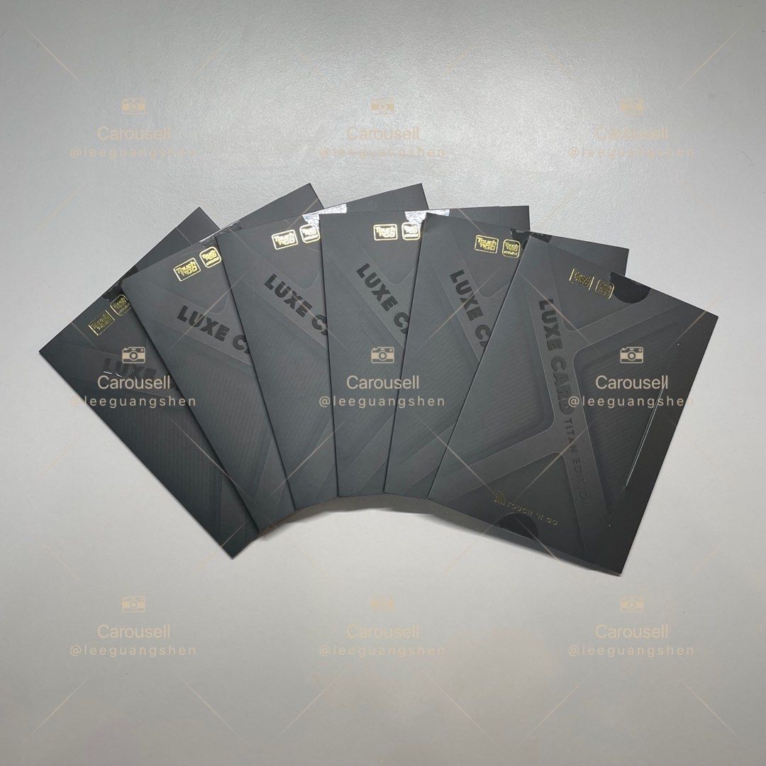 TnG Black Gold LUXE Card - Titan Limited Edition, Mobile Phones ...