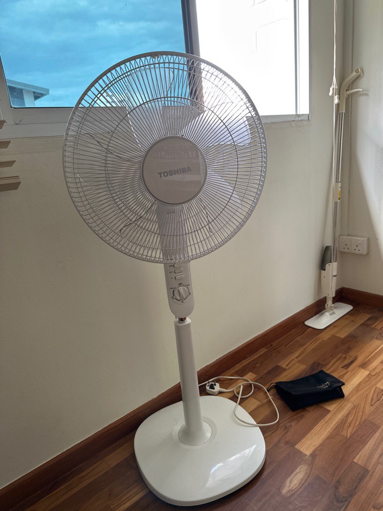Toshiba standing fan with timer, Furniture & Home Living, Lighting ...