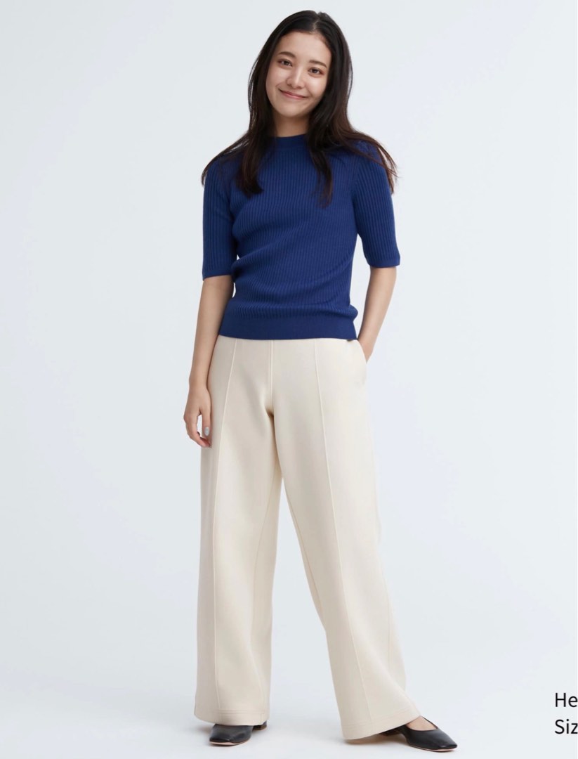 Uniqlo Dry Sweat Track Pants, Women's Fashion, Bottoms, Other Bottoms ...