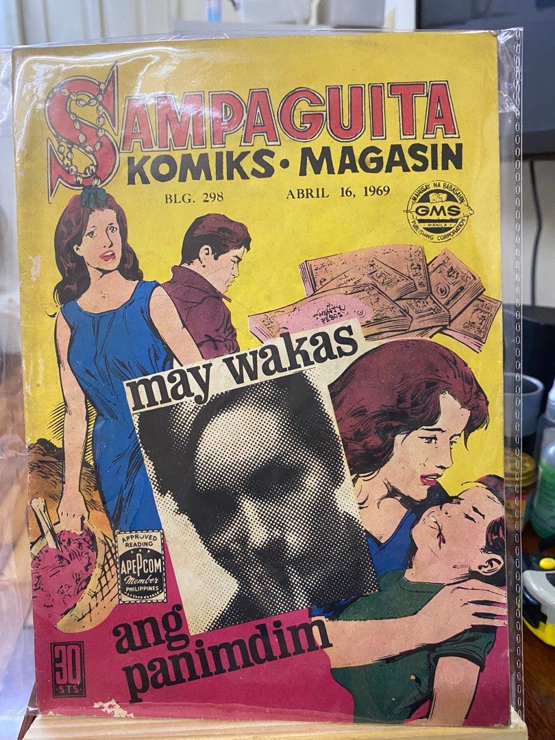 Vintage Antique Tagalog Komiks Magasin - SAMPAGUITA ABRIL 16, 1969 may ...