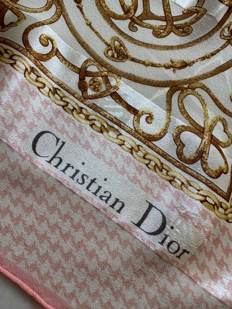 VINTAGE CHRISTIAN DIOR SCARF, Women's Fashion, Watches & Accessories ...