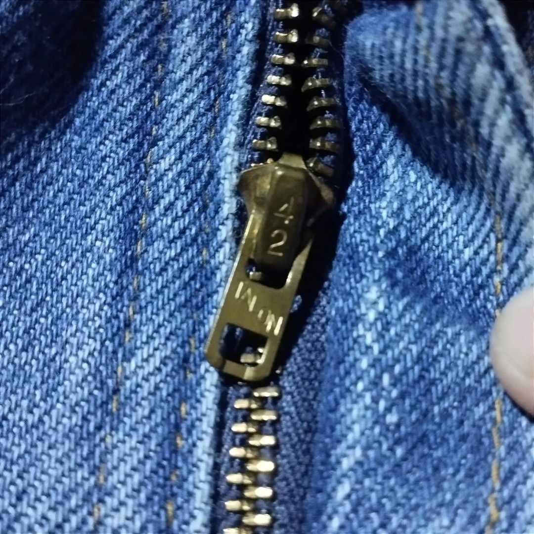 Vintage Early 70s Jc Penny Plain Pockets Talon 42 Zipper / Levi's 646 alt, Men's Fashion ...