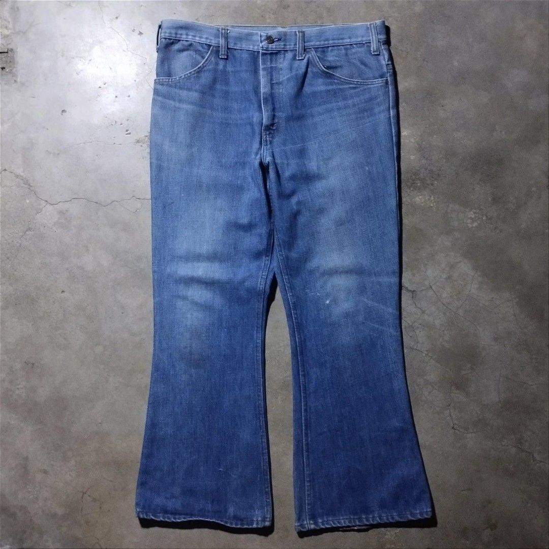 Vintage Early 70s Jc Penny Plain Pockets Talon 42 Zipper / Levi's 646 alt Pants, Men's Fashion ...