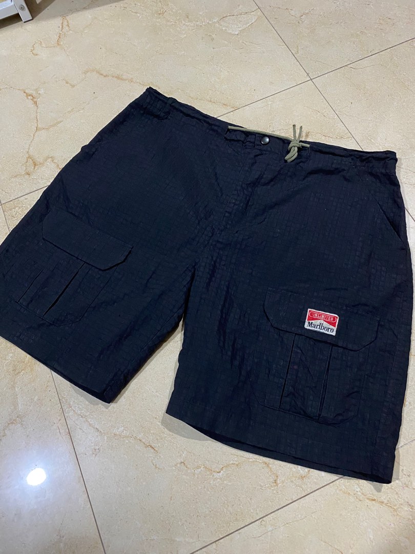 Vintage Marlboro 6pocket short, Men's Fashion, Bottoms, Shorts on Carousell