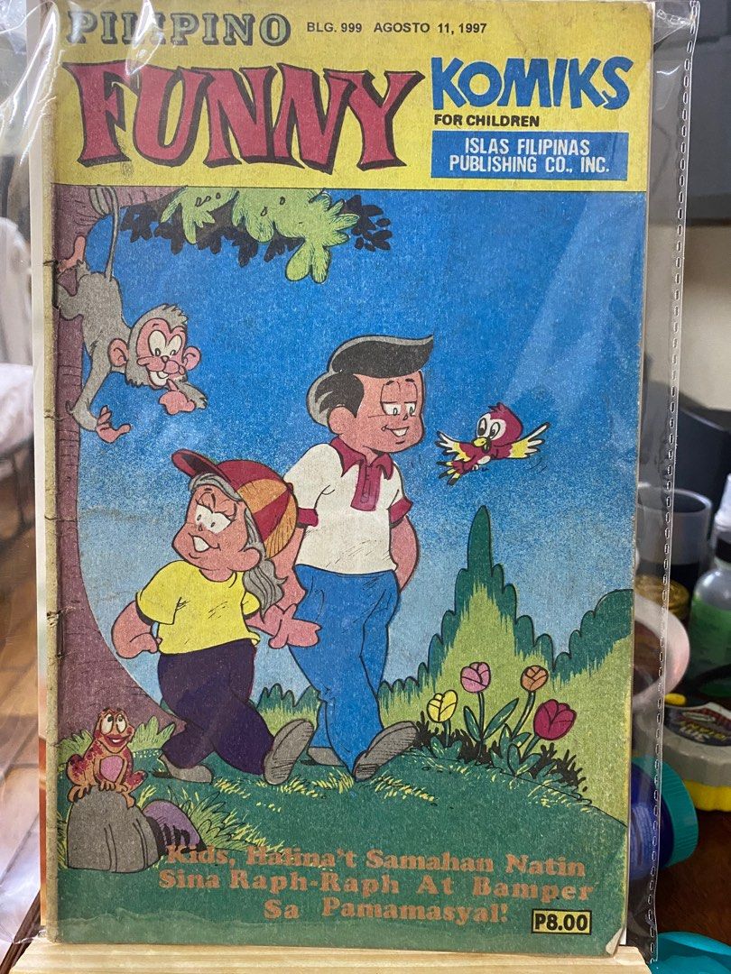 Vintage Tagalog Komiks - Pilipino FUNNY KOMIKS FOR CHILDREN magasin ...