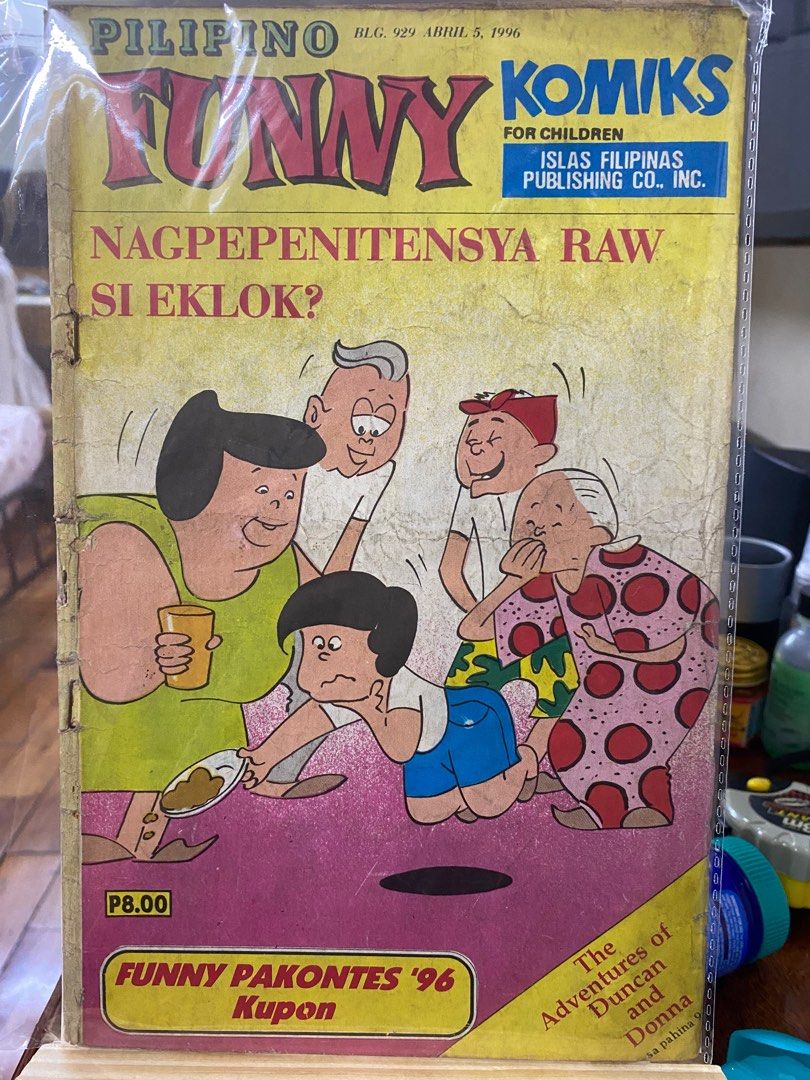 Vintage Tagalog Komiks - Pilipino FUNNY KOMIKS FOR CHILDREN magasin ...