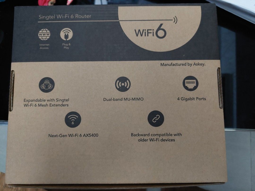 Wifi 6 Router (RT5703W), Computers & Tech, Parts & Accessories ...