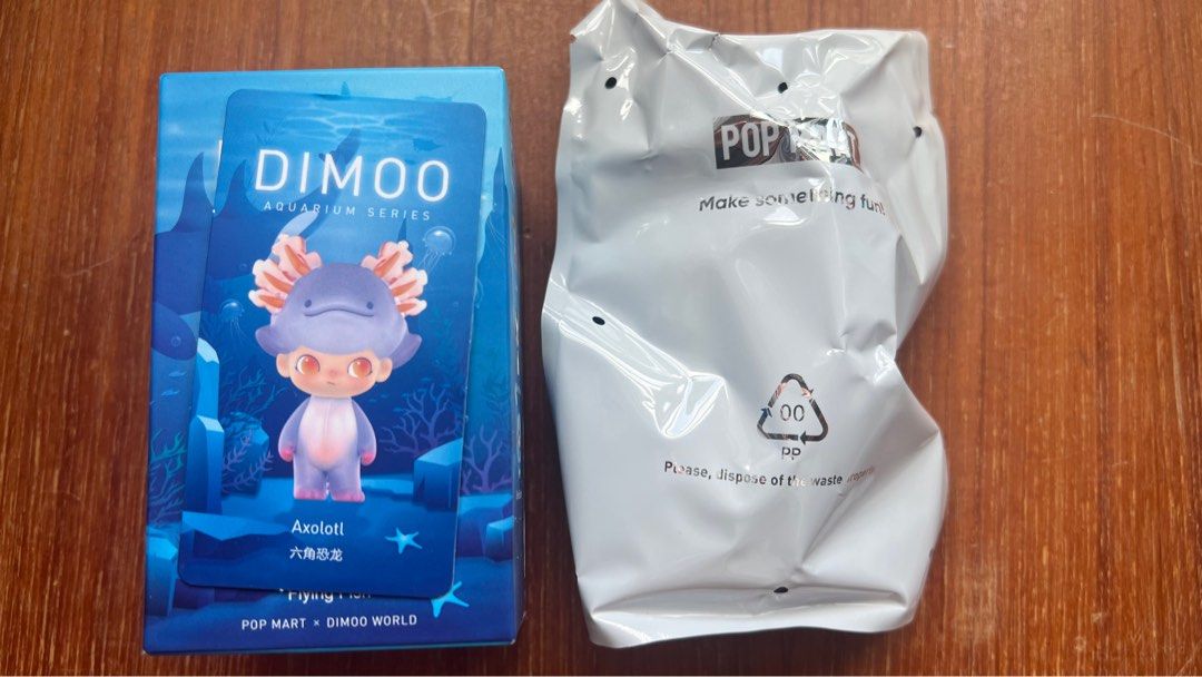 WTS dimoo popmart (2020 christmas, aquarium series, where we go) [OWL ...