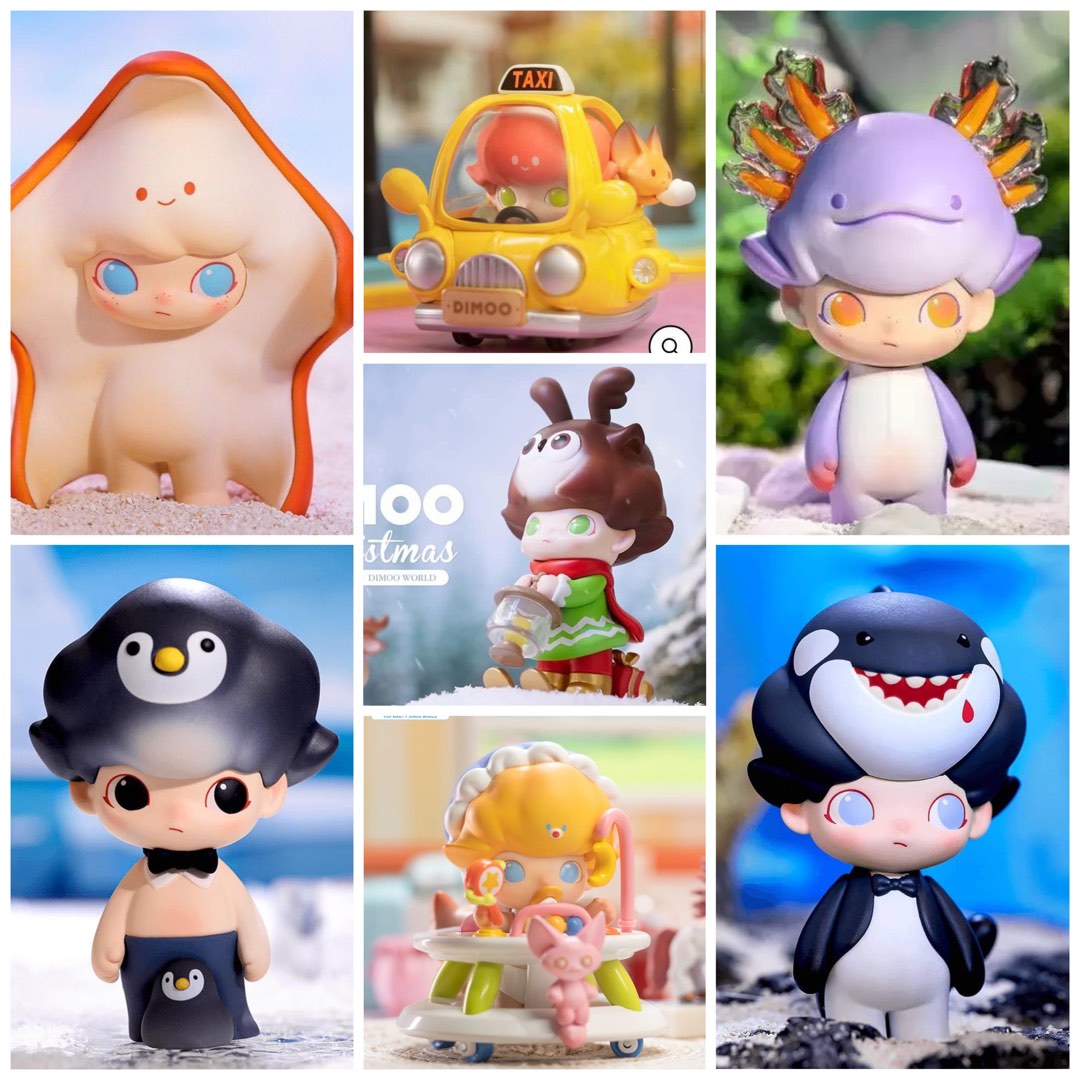WTS dimoo popmart (2020 christmas, aquarium series, where we go) [OWL ...