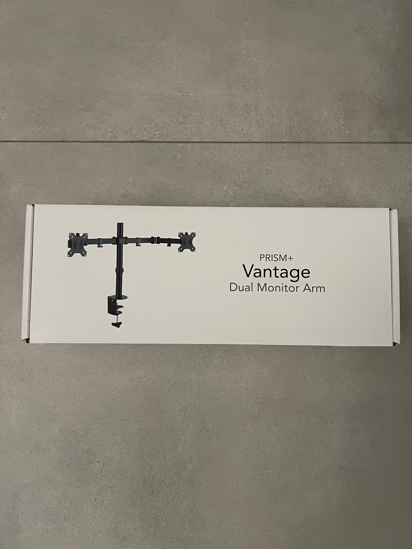 WTS/WTT Prism+ Vantage Dual Monitor Arm, Computers & Tech, Parts ...