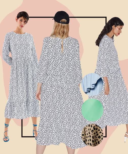 Zara Viral Polka Dress Original, Women's Fashion, Dresses & Sets ...