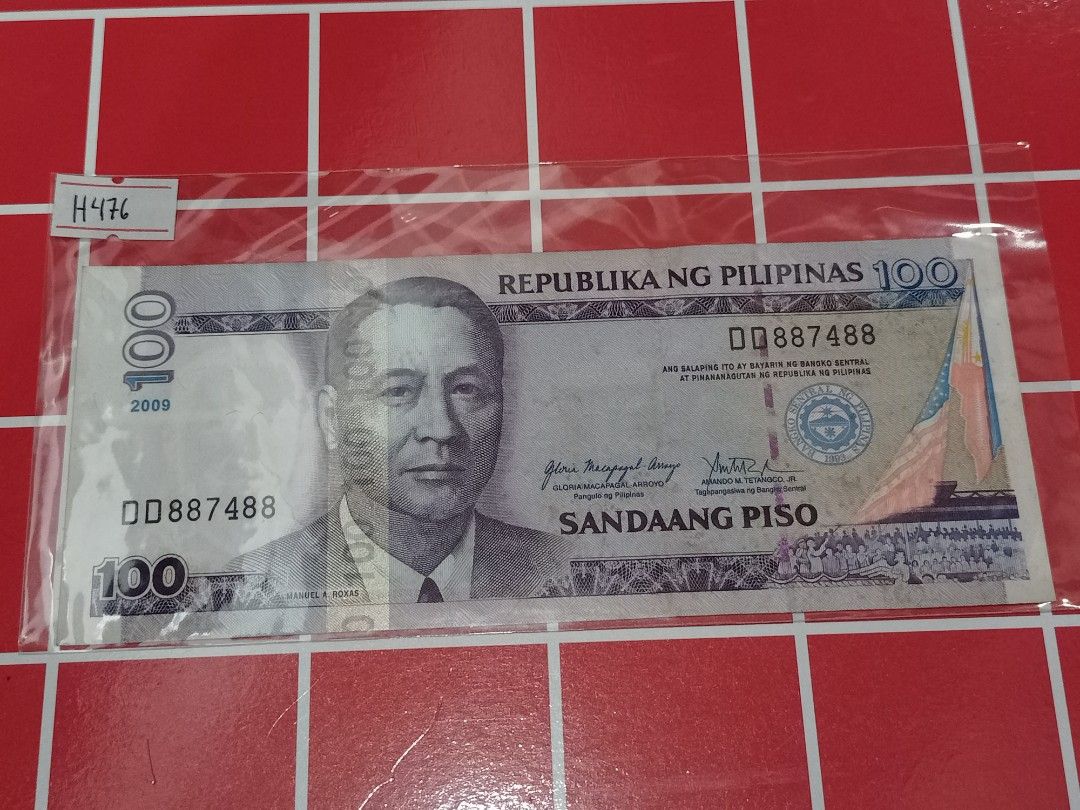 100 Pesos Banknote 2009, Hobbies & Toys, Memorabilia & Collectibles ...
